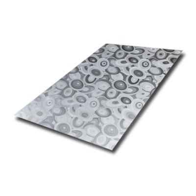 Cina 0.8mm 304 hanno impresso lo strato di acciaio inossidabile per la decorazione degli ascensori in vendita
