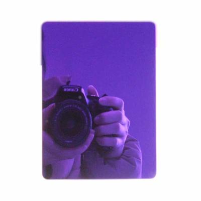 China 304 Metal Color Purple Mirror Stainless Steel Plate 0.3mm Decorative Steel Sheet for sale