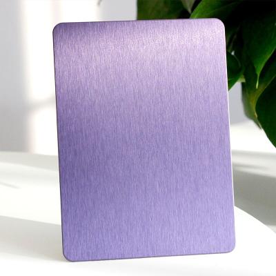 China JIS Brushed Stainless Steel Sheet 0.8mm Thick For Wall Decorative for sale