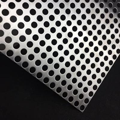 China 0.28mm Thickness Stainless Steel Perforated Plate Metal Small Hole Mesh Sheet for sale