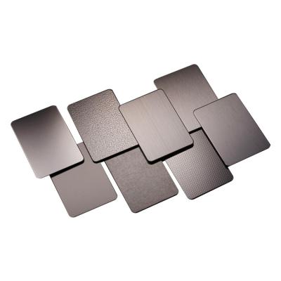 China 316 304 Stainless Steel Decorative Plate Pvd Color Coating Stainless Steel Sheet for sale