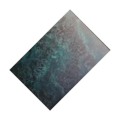 China 0.3mm Decorative Stainless Steel Sheet Mfr - Antique Bronze Copper Color Coating SS Plate for sale