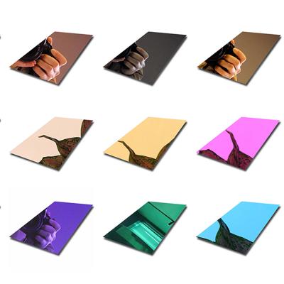 Cina Unico Specchio lucidato lamiera di acciaio inossidabile 304 316 SS lamiera rosa in vendita