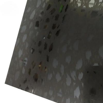 China Folha de aço inoxidável decorativa gravada 316l 410 SS à venda