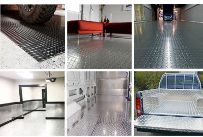 Cina Foglio di acciaio in rilievo con modello laminato a freddo 201 304 316 4'X8' Diamante decorativo inossidabile in vendita