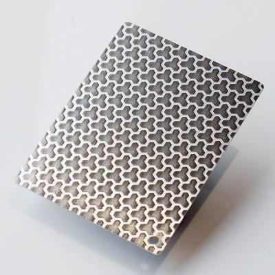 China 2b Decorative Stainless Steel Sheet Custom Size Embossed Stainless Steel Panels for sale