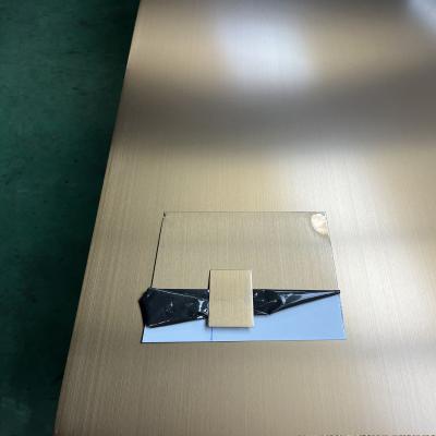 Cina 0.4mm HL 304L di acciaio inossidabile spazzolato in vendita