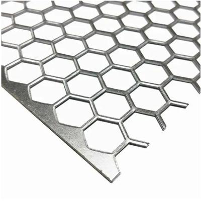 Cina Foglio di acciaio inossidabile perforato esagonale di spessore 2 mm e 3 mm in vendita