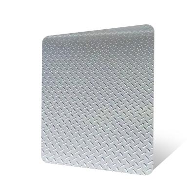 China 201 304 316 2b Finish Checkered Stainless Steel Sheet 1000mm Width cold rolled for sale