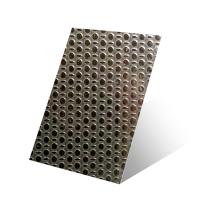 China Customized Irregular Pattern 304 Stainless Steel Checkered Plate Interior Decor for sale
