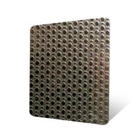China Customized Irregular Pattern 304 Stainless Steel Checkered Plate Interior Decor for sale