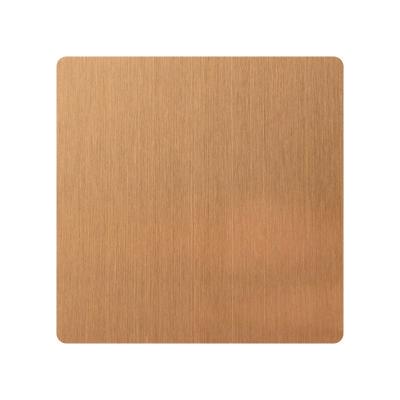Cina SUS 304 Satin Champagne Gold No.4 #4 Finitura a spazzola in acciaio inossidabile By AFP Finitura superficiale in vendita