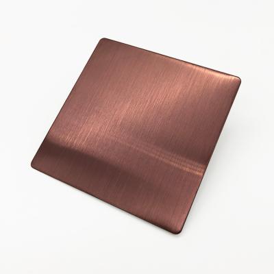 China 4X10 gold PVD Color Plated 316 Decorative Stainless Steel Sheet 1.2 mm Thick for sale