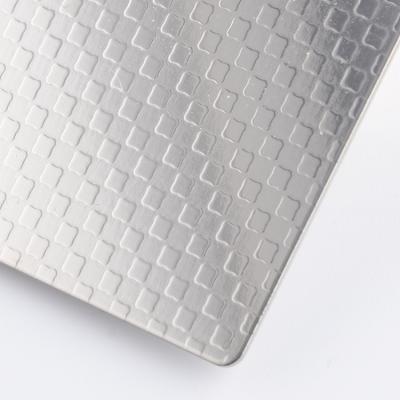 Cina L'abitudine di Diamond Embossed Stainless Steel Sheet ha tagliato lo spessore di 3mm in vendita