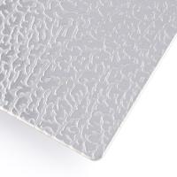 China Diamond Embossed Stainless Steel Sheet Custom Cut 3mm Thickness for sale