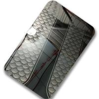 China Custom Pattern Elevator Door Stainless Steel Plate ASTM Standard for sale