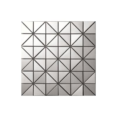 Cina La parete decorativa di acciaio inossidabile del mosaico della cucina 3D piastrella Backsplash AISI 1219X2438mm in vendita