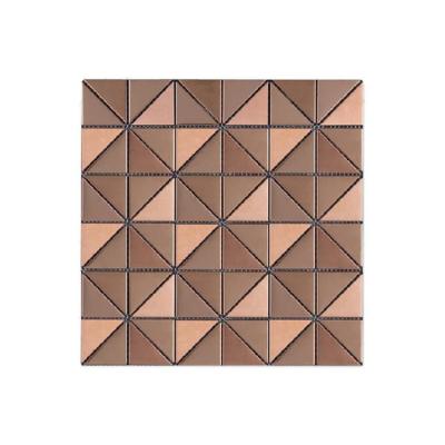 Cina La parete decorativa di acciaio inossidabile del mosaico della cucina 3D piastrella Backsplash AISI 1219X2438mm in vendita