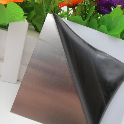 Cina No4 laminato a freddo ha spazzolato lo strato di acciaio inossidabile del pannello 0.6mm ASTM di acciaio inossidabile 0,1 millimetri in vendita