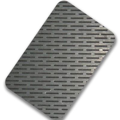 China JIS Stainless Steel Punch Plate 1.2mm 0.5 Mm Stainless Steel Sheet With Round Holes for sale