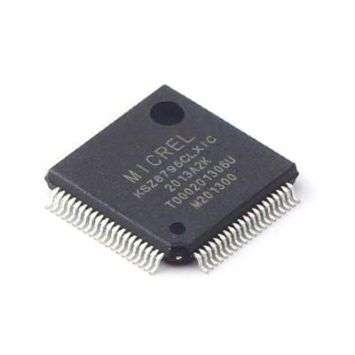China Analoog Communicatie van Isolatoric Voorzien van een netwerk ICs Ethernet Chip Microchip Atmel KSZ8795CLXIC Te koop