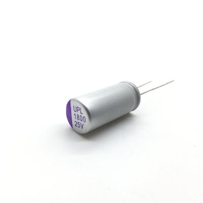 China capacitores contínuos de carregamento UPL1E182M1021 125℃ do filtro do inversor do capacitor da pilha de 25v 1800uf à venda