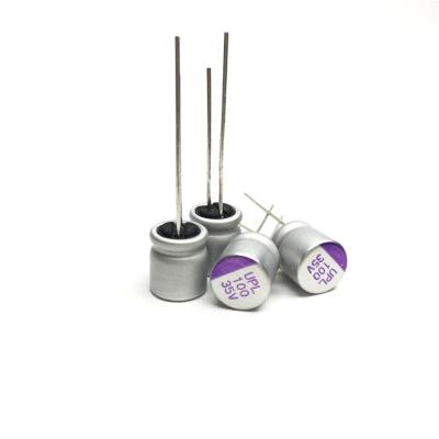 China 100uf35v capacitor de uso geral UPL1V101M0808 125℃ para o oxímetro à venda