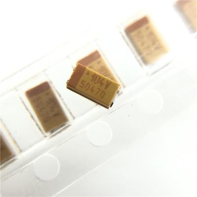 중국 100nF 35V 다용도의 축전기 TAJA104M035RNJ AVX 탄탈룸 축전기 판매용