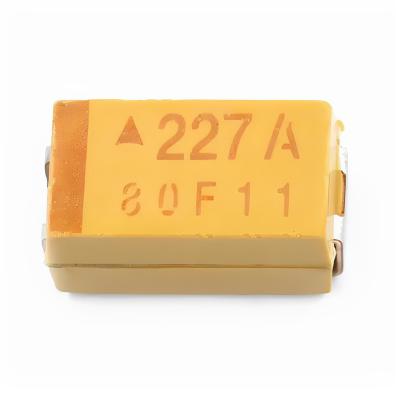 China Condensador pasivo del condensador de tantalio de TAJC227K010RNJ SMD 10v 220uf 227A en venta