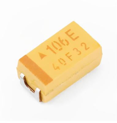 중국 106K 10uf 25v 탄탈룸 축전기 AVX TAJC106K025RNJ 높이 제한된 디자인 판매용