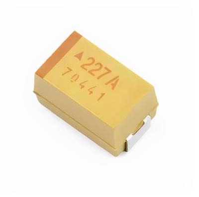 China TAJE227M010RNJ Passive Components Capacitors SMD Tantalum Capacitors AVX 220UF 227M 10V for sale