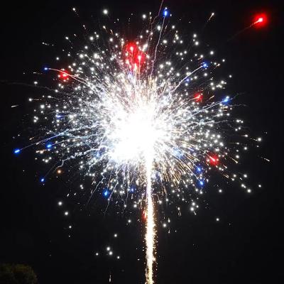 중국 2025 100 샷 다채로운 새로운 1.4 프로 라인 불꽃놀이 야외 큰 케이크 불꽃놀이 축하 판매용