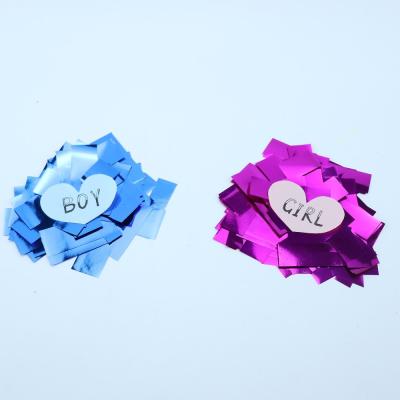 China Gender Reveal Party Pink Blue Color Blower Holi Powder Confetti Cannon for sale