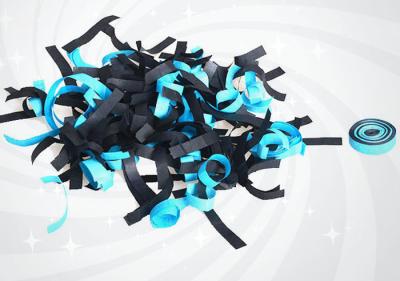 China New Year / Party Confetti Cannon 15cm 20cm Logo Customized for sale
