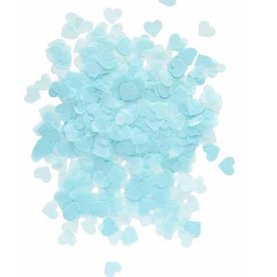 China Handheld Colorful Heart Party Paper Confetti For Festival / New Year for sale