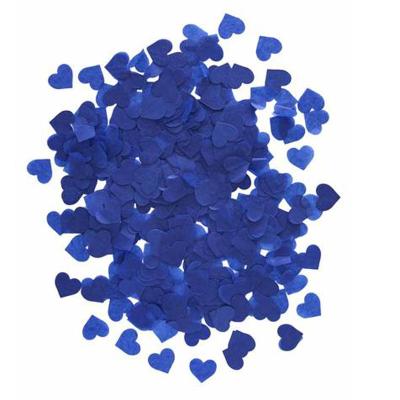 China Handheld Colorful Heart Party Paper Confetti For Festival / New Year for sale