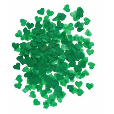 China Handheld Colorful Heart Party Paper Confetti For Festival / New Year for sale