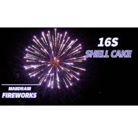 China Fuegos artificiales de la torta del consumidor de los tiros del mandarín 16 de Liuyang para la boda en venta