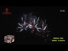 Consumer Cake Fireworks 19 Shots Whistling Class B Fireworks