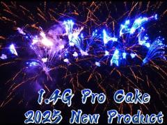 Buy New Year Fireworks Online Consumer Customized 400 Shots Salute 1.4 Pro Cake Fireworks