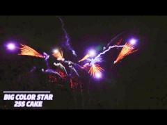 25 Shots Consumer Cake Fireworks Fan Shape Pyrotechnics 1.4g Un0336