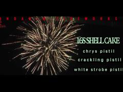 Chinese 16 Shots Big Cake Fireworks for Christmas Occasion