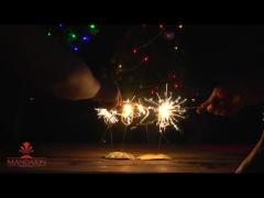 Club Pyrotechnics Firework Sparkler Number Hand Held Sparklers Indoor