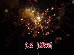 Chinese Factory Wholesale 1.2'' Inch Colorful Sky 1.4g Consumer Cake Fireworks For Celebration Outdoor Big Firework Pyrotechnics