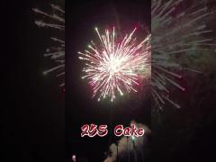 Фабрика мандарина Люянг Фейерверки из бумаги 1.4г Пиротехника 2 дюйма 25 выстрелов Торт Фейерверки для фестивалей Рождество