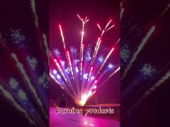 Liuyang Mandarin Fogos de artifício Fogos de artifício bolo profissional Fogos de artifício pirotécnico chinês 100 150 200 300 600 tiros 1.3g Fogos de artifício bolo