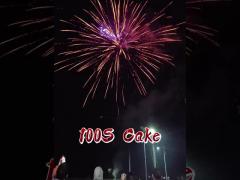 Fuochi d'artificio a torta di carta da 100 colpi della fabbrica cinese 2025 FAFBWL all'ingrosso, nuovi fuochi d'artificio per celebrazioni di matrimoni e feste
