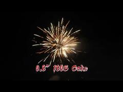 Cinese Mandarino Fuochi d'artificio all'ingrosso 1.4g Pirotecnica 0.8'' Pollici 180 Colpi FAFBWL Torta Fuochi d'artificio Prezzo economico Fuegos Artificiales