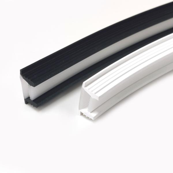 Quality Custom Flexible Silicone Tube for Neon Led Strip Diffuser Silicon Profile for Bright Led Strip Light for sale