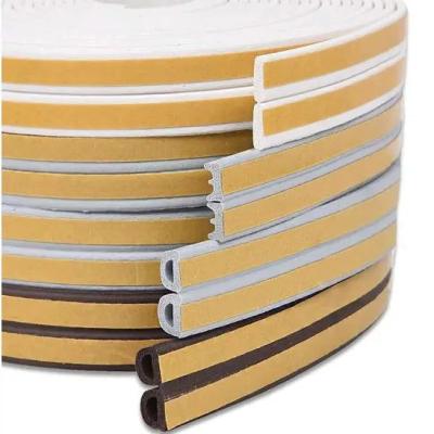 China Hot Sale D/p/e/i Type Door Window Crashproof Protection Flexible Seal Strip for sale
